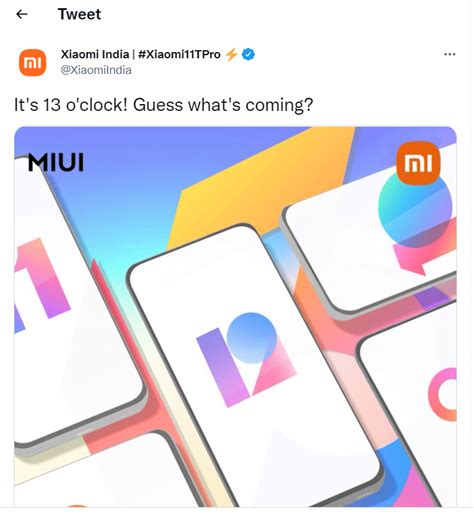 शाओमी ने Miui 13 को टीज़ किया 9 फरवरी को हो सकती है घोषणा रेडमी नोट