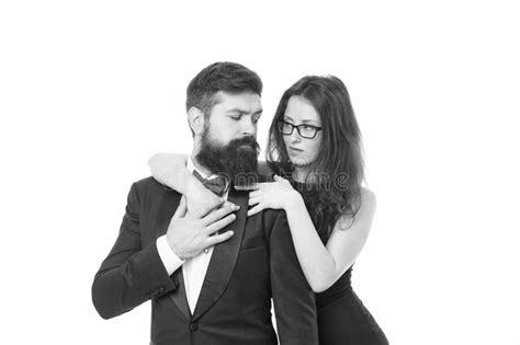 One And Only Valentines Day Concept Elegant Formal Fashion Woman And