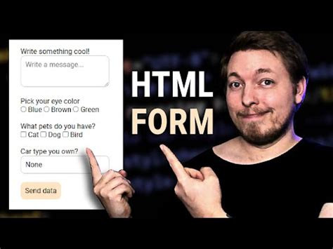 Learn How To Create Style Forms In Html Learn Html And