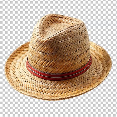 Chap U De Palha Sombrero De Paja Sobre Un Fondo Transparente Archivo