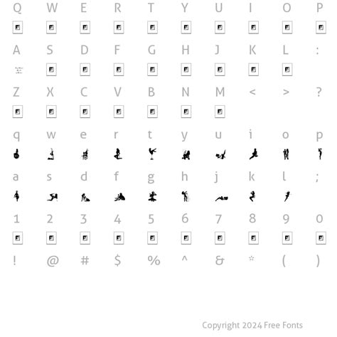 Sexy Silouette Stencils Regular Download For Free At Free Fonts Free