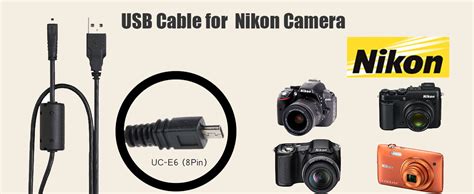 Uc E6 Uc E16 Uc E17 Uc E23 For Nikon Coolpix Charger