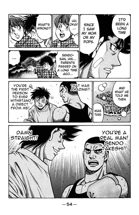 Hajime No Ippo Chapter 706 Sendos Goal Hajime No Ippo Manga Online
