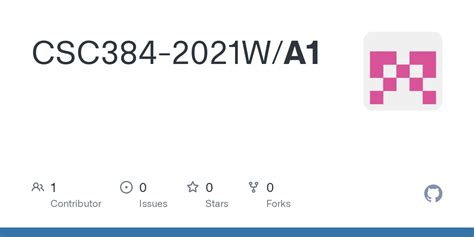 GitHub CSC384 2021W A1