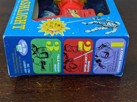 1970s Tim Mee Raygun Flashlight Etsy