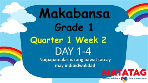 Ppt Q1 Week2 Grade 1 Makabansa Matatagpptx Poweerpoint Pptx