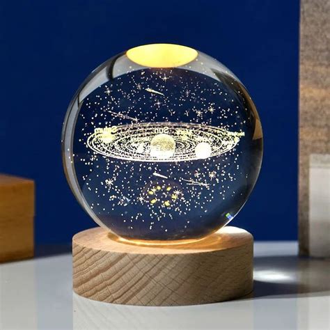 Crystal Ball LED Light Ikorii In 2024 Night Light Night Light Lamp