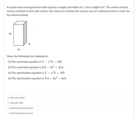Solved Given The Following Statements Regarding Derivatives Chegg