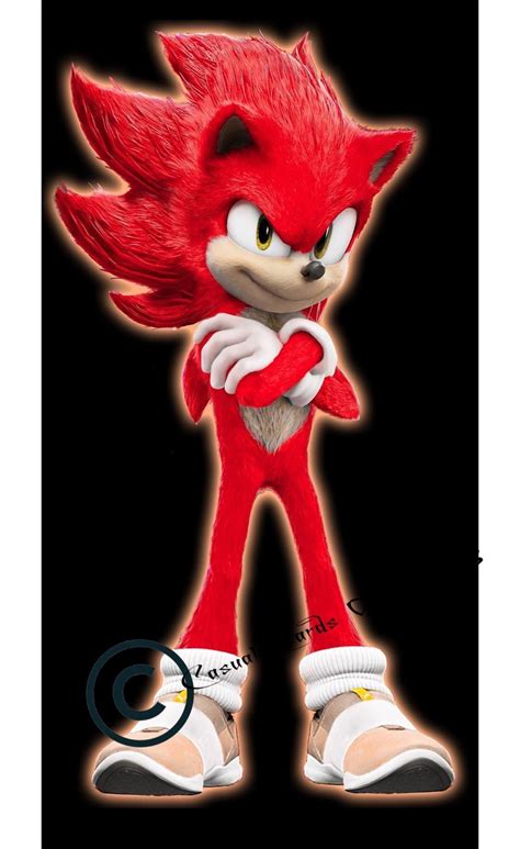 Sonic The Hedgehog Red Iron On T Shirt Transfer Print Free Pandp Etsy Uk
