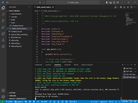 全网首发 微雪esp32 S3esp 32使用vscodeesp Inf环境搭建小白式讲解完整步骤esp 32最简入门 Csdn博客