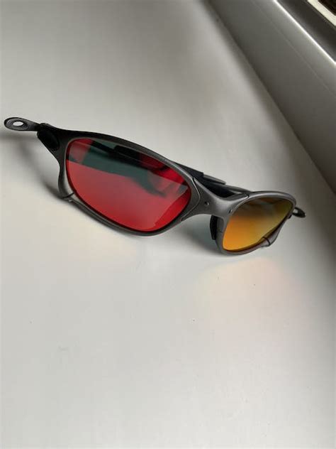 Vintage Oakley X Metal Ruby Juliet Sunglasses Grailed