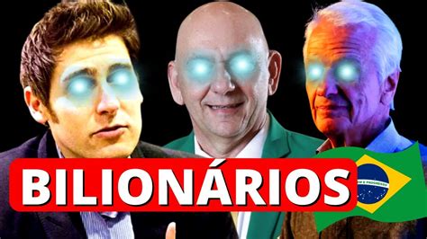 Os 10 maiores bilionários do Brasil 2022 YouTube
