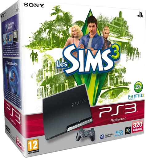 CV | Sony PlayStation 3 Slim The Sims 3 Bundle [FR]