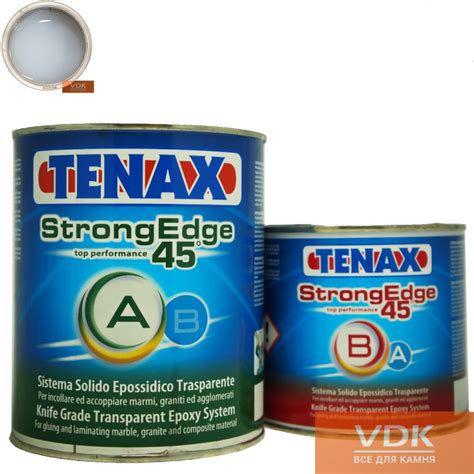 VDK - All For Stone | Epoxy adhesive STRONG EDGE 45 Tenax transparent 1 ...