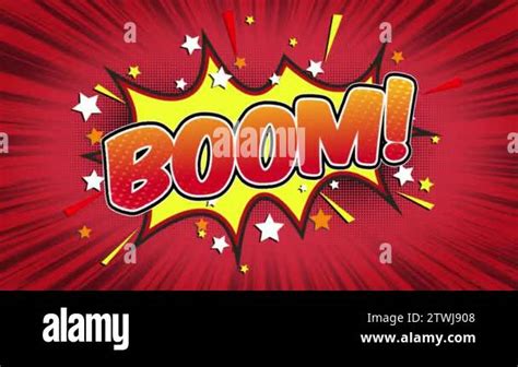 Boom Cartoon Stock Videos And Footage Hd And 4k Video Clips Alamy