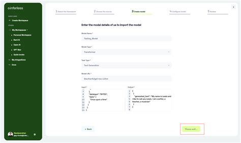Hugging Face Inferless