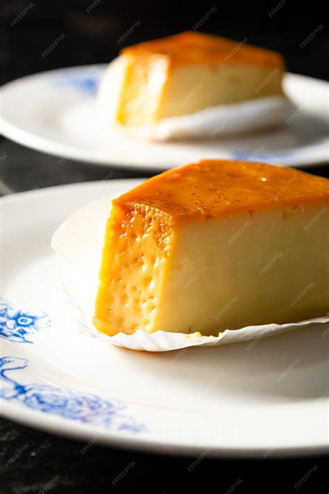 Premium Ai Image Pudim Or Pudding Slice Also Known As Flan Vertical