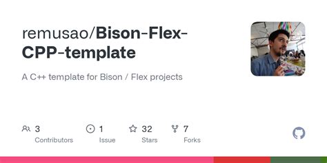 GitHub Remusao Bison Flex CPP Template A C Template For Bison