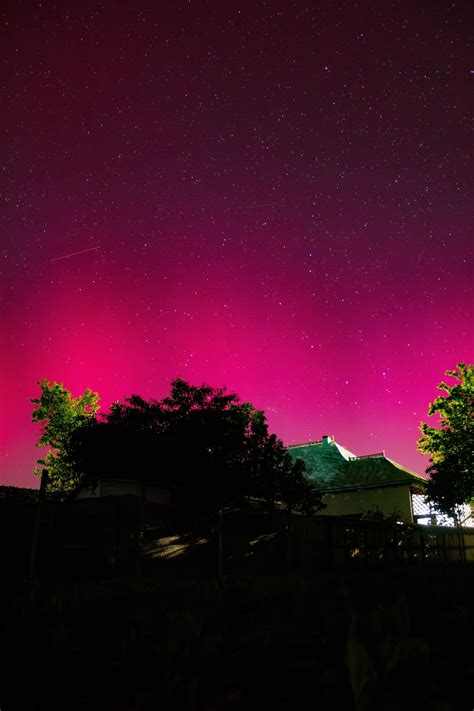Aurora Borealis At 47th Parallel North Iaşi Romania R Astrophotography