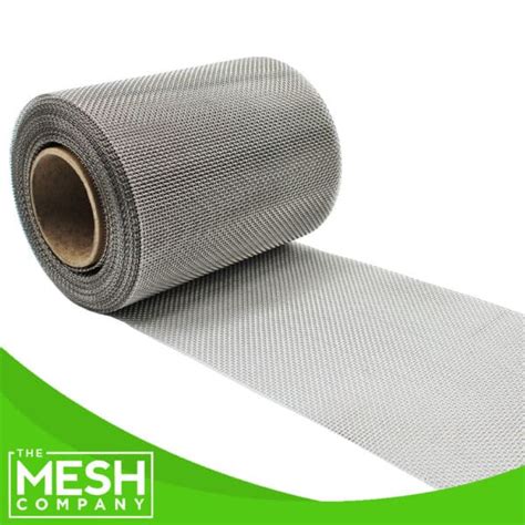 2mm Hole Stainless Steel Soffit Wire Mesh Blocks Rodents 10 Lpi 0