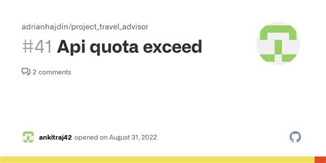 Api Quota Exceed · Issue 41 · Adrianhajdinprojecttraveladvisor · Github