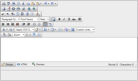 telerik web forms editor troubleshooting inner toolbars are displayed