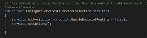 Resolved Using ‘usemvc To Configure Mvc Is Not Supported While Using