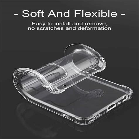 Samsung Galaxy A73 5g Heavy Duty Soft Clear Shockproof Case Cover
