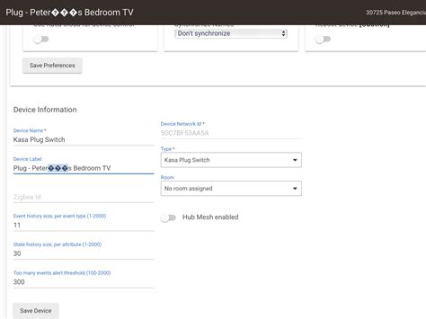 Hubitat Kasa Integration And Single Apostrophes In Device Names 📢