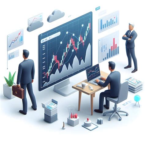 Premium Photo A 3d Flat Icon Of Business And Financial Concept A