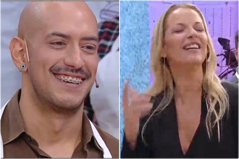 Carina Zampini Piropeó A Un Concursante De Pasaplatos Y Tuvo Un Gesto
