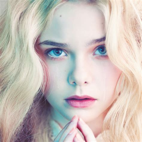 2048x2048 5k Elle Fanning Cute Ipad Air Hd 4k Wallpapersimages