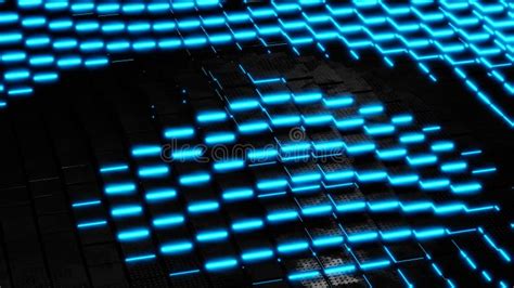 Vj Loop Cool Animation Background Blue Background With Many Square