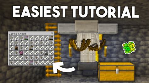 The EASIEST Mob XP Farm Minecraft With Mob Spawner YouTube