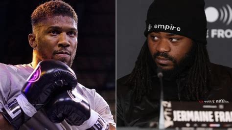 Anthony Joshua Vs Jermaine Franklin Date Venue Titles Tickets And
