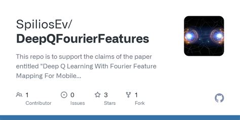 Github Spiliosev Deepqfourierfeatures This Repo Is To Support The