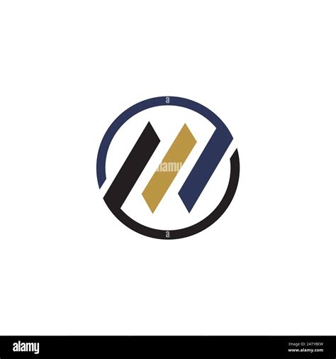 Initial Letter M Logo Design Template Stock Vector Image Art Alamy