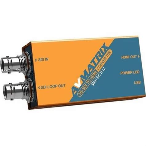 AVMATRIX Mini SC1112 3G-SDI to HDMI MINI CONVERTER at Rs 6000 in ...