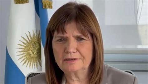 Patricia Bullrich Sobre La Marcha De Piqueteros Triunfó El Orden