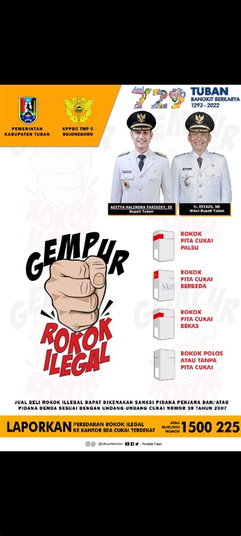 Gempur Rokok Ilegal Rokok Pita Cukai Palsu Rokok Pita Cukai Berbeda