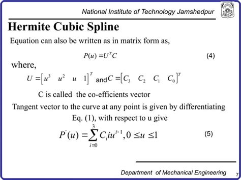Cadspline Curves Hermite Cubic And Cardinal Pptx Programming Languages Computing