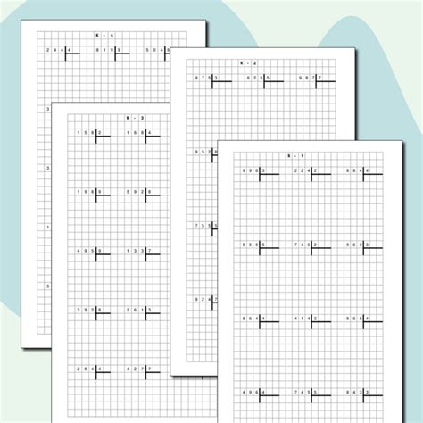 Карточки тренажеры Деление трехзначного числа на однозначное в столбик математика 3 4 класс