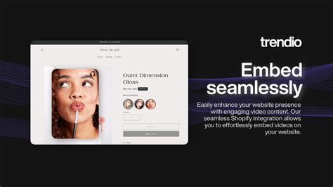 Trendio Videos Embedded On Your Pdps Ai Optimized For Conversion