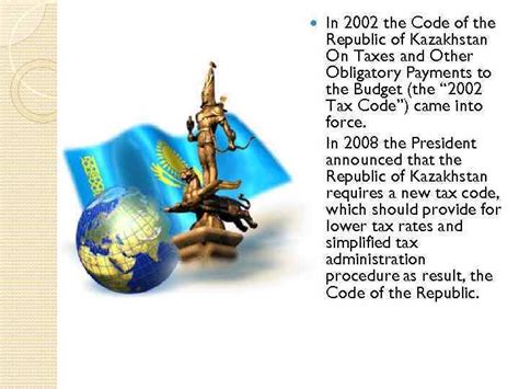 Taxation In Kazakhstan The Main Legal