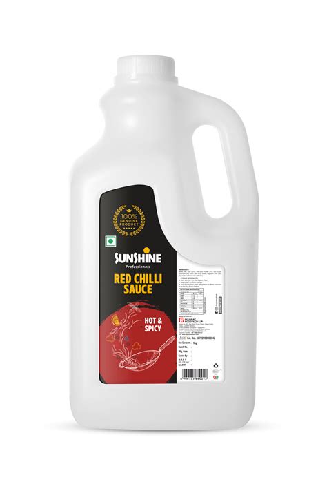 Red Chilli Sauce 5kg Sunshine