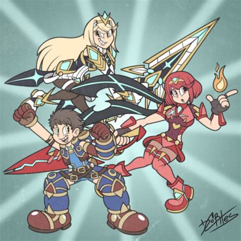 Mythra Beta Design Xenoblade Chronicles