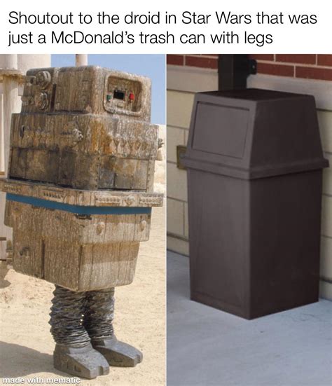 Gonk Droid Is Best Lego Star Wars Character Rmemes
