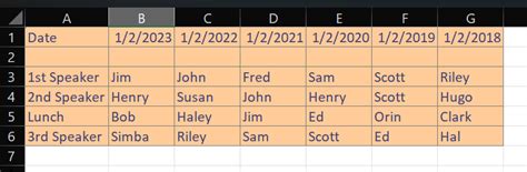 Microsoft Excel Return First Column Header Of Instance Of String