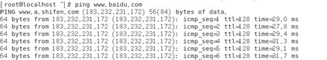 Linux Centos7 Ping网址 未知的名称或服务centos7 Ping 未知的名称或服务 Csdn博客