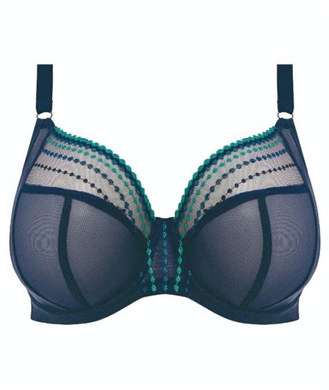Elomi Matilda Underwired Plunge Bra Siren Song Curvy
